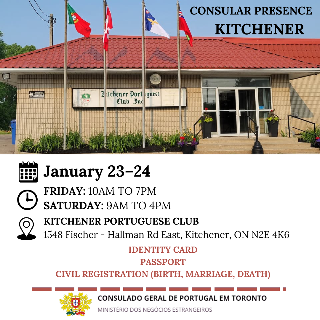 Presenças Consulares/Consulate Presences – 23 e 24 de Jan./Jan. 23rd ...